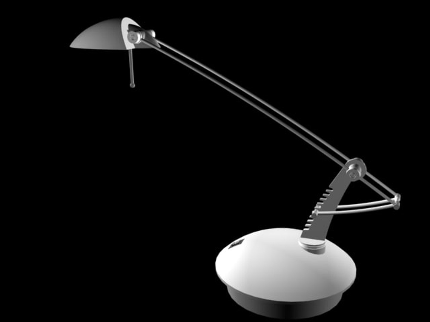 3d office lamp light model
