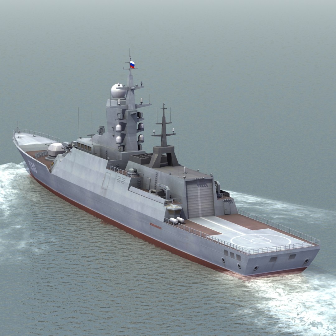 3ds Max Steregushchy Class Corvette