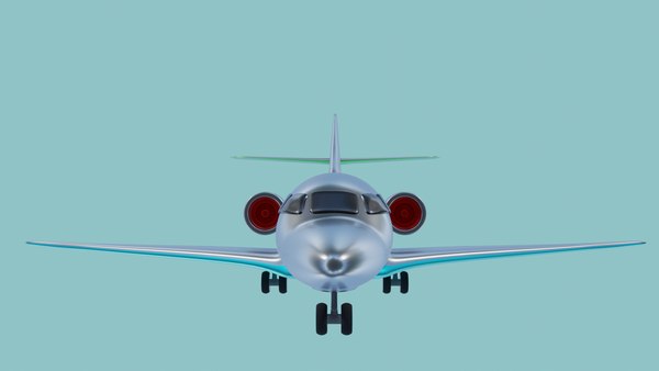 3D falcon 20 - TurboSquid 1631685
