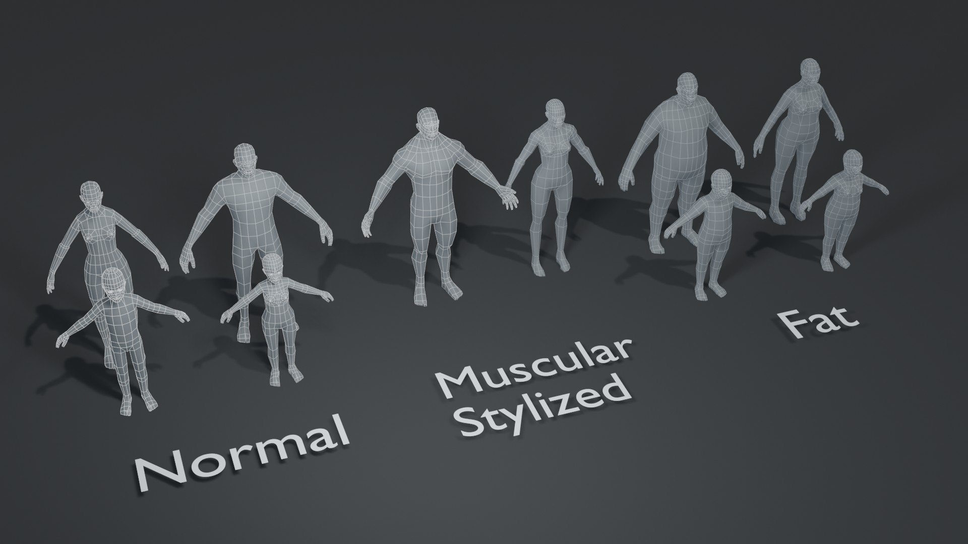3D Model Human Base Mesh - TurboSquid 1671862