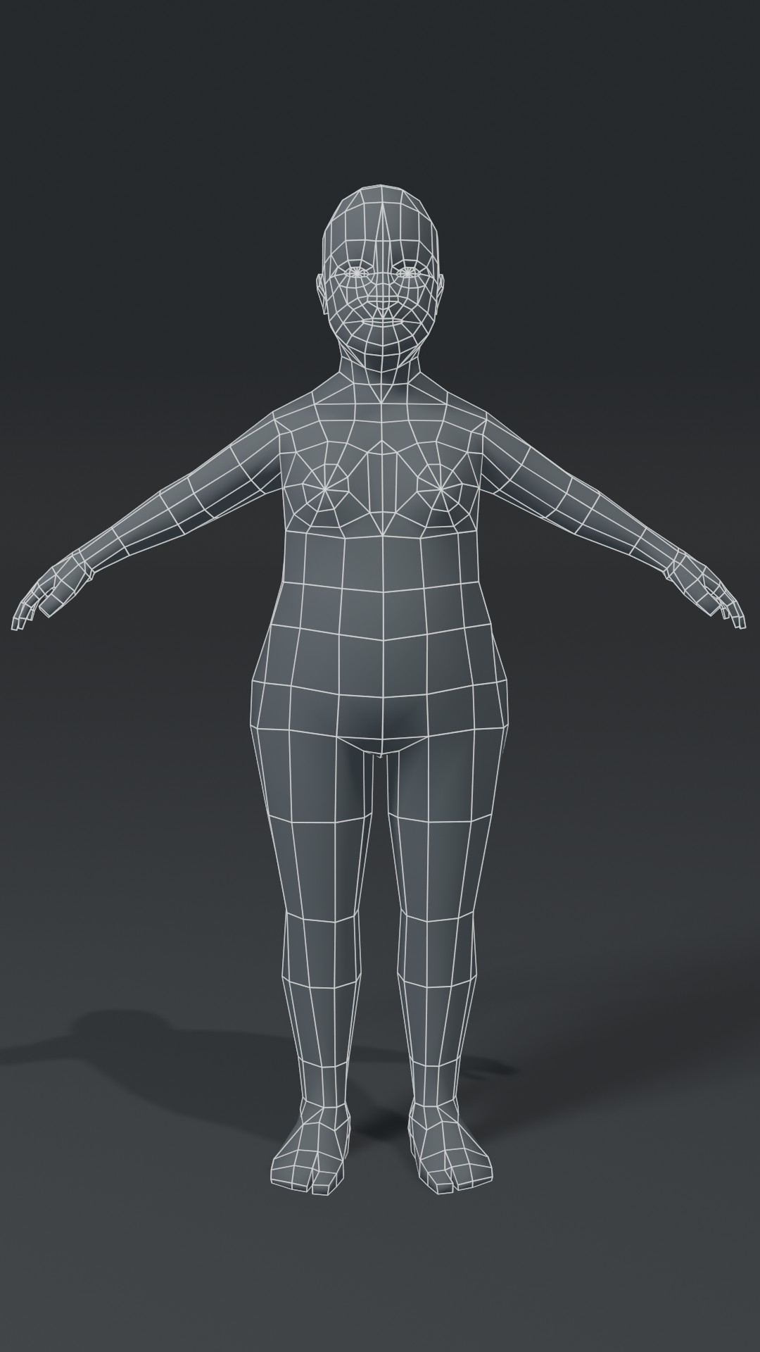 3D model human base mesh - TurboSquid 1671862