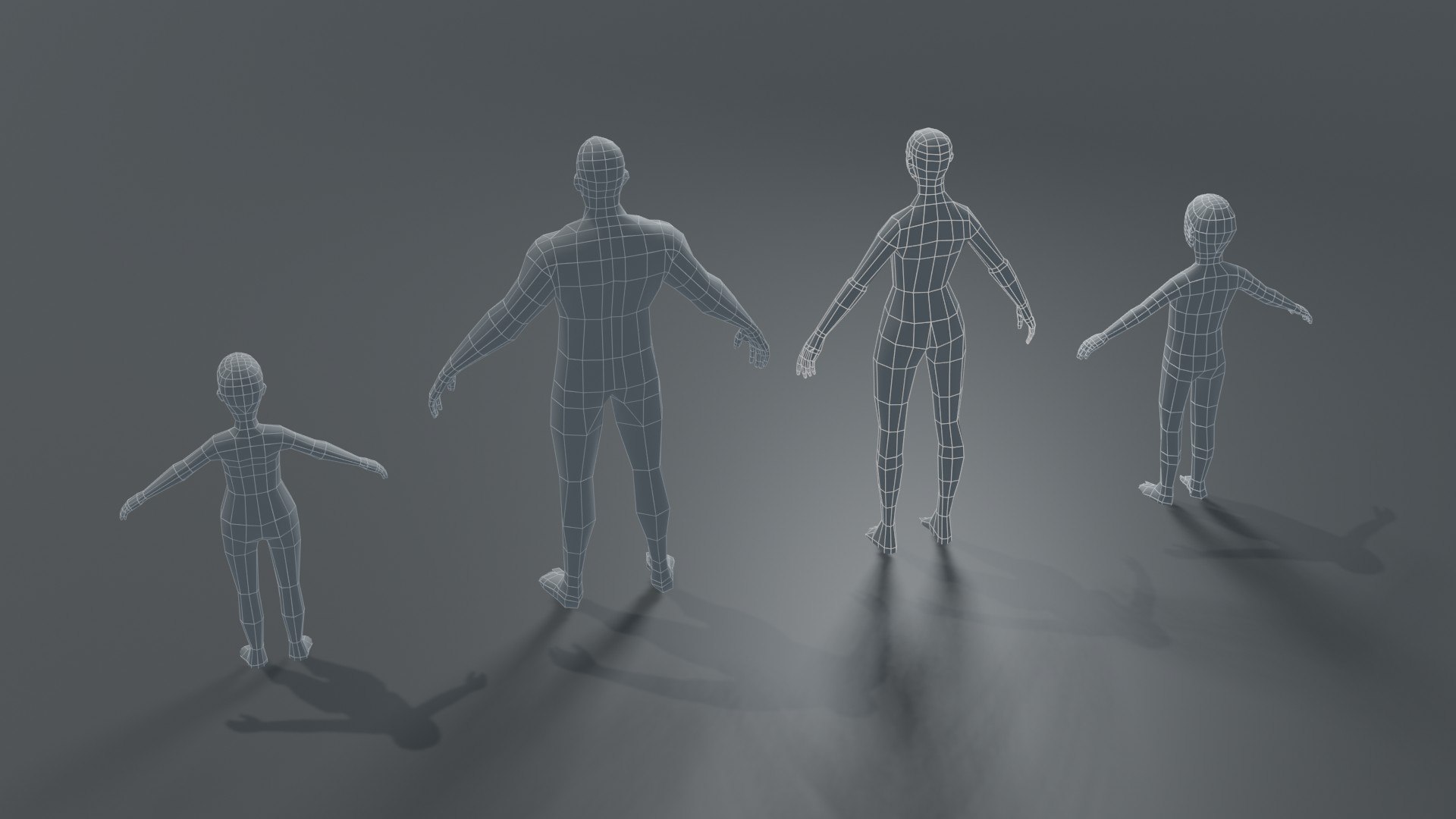 3D Model Human Base Mesh - TurboSquid 1671862