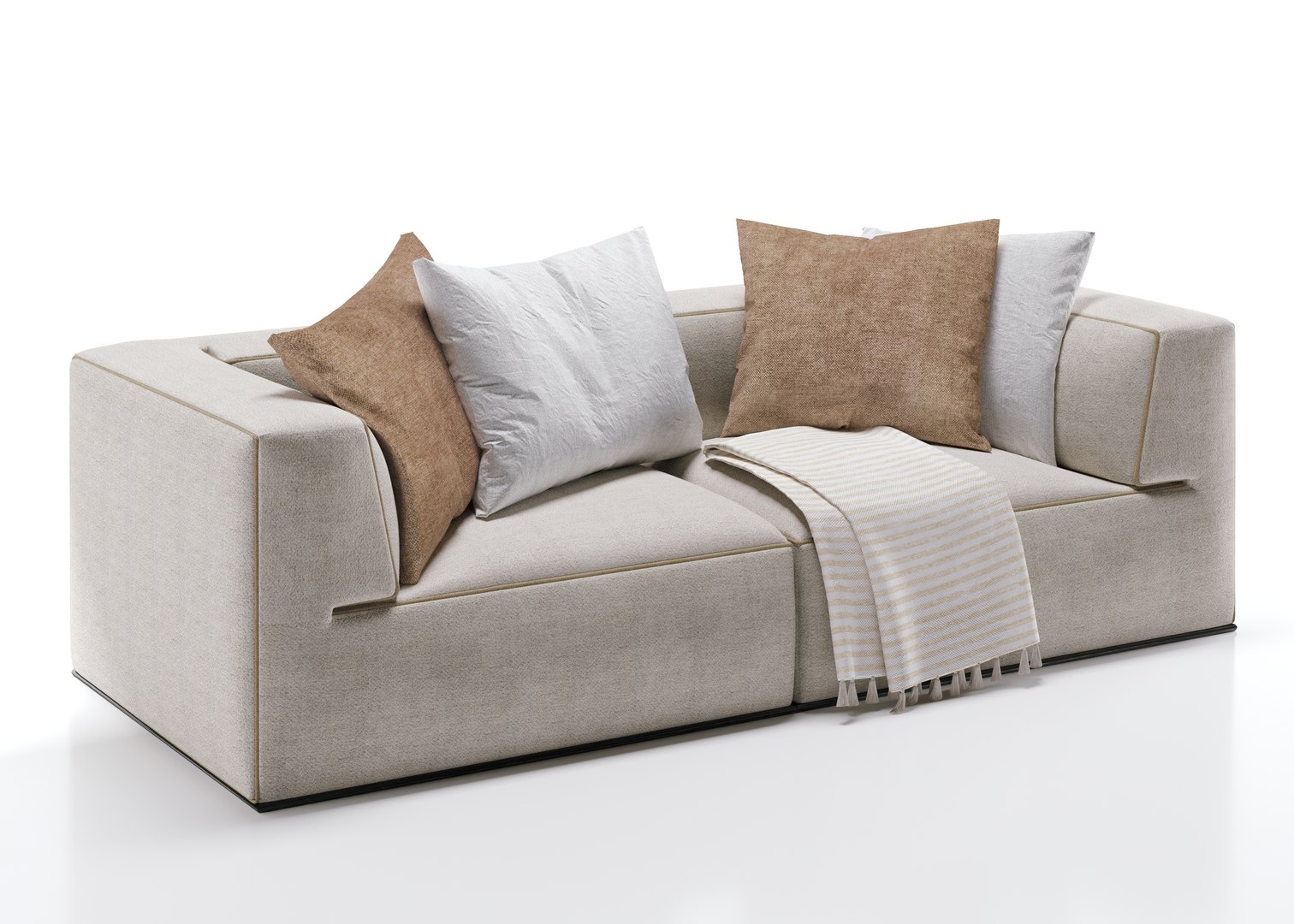 Flex Form Perry Sofa 3D Model - TurboSquid 2101216