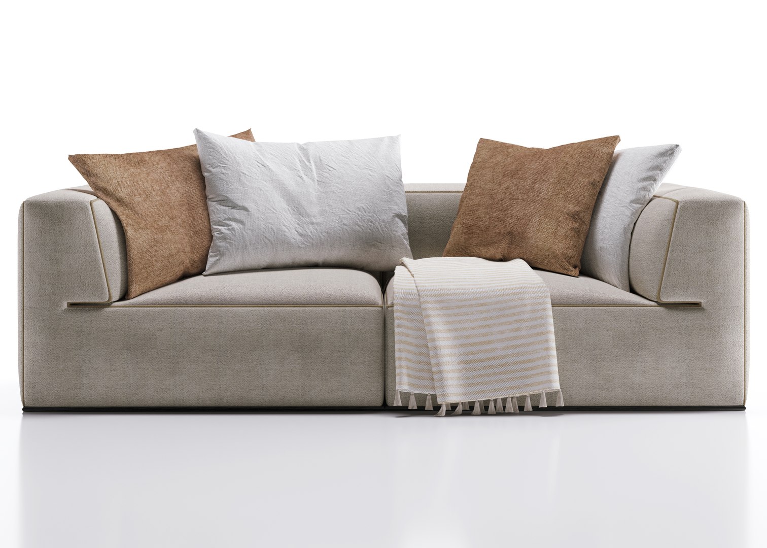 Flex Form Perry Sofa 3D Model - TurboSquid 2101216