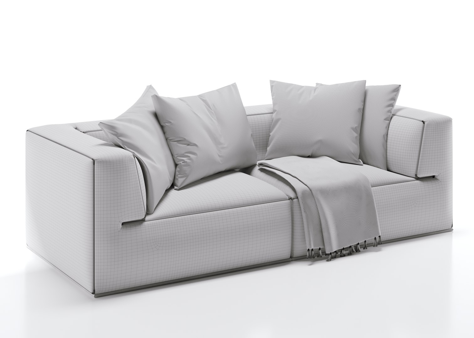 Flex Form Perry Sofa 3D Model - TurboSquid 2101216