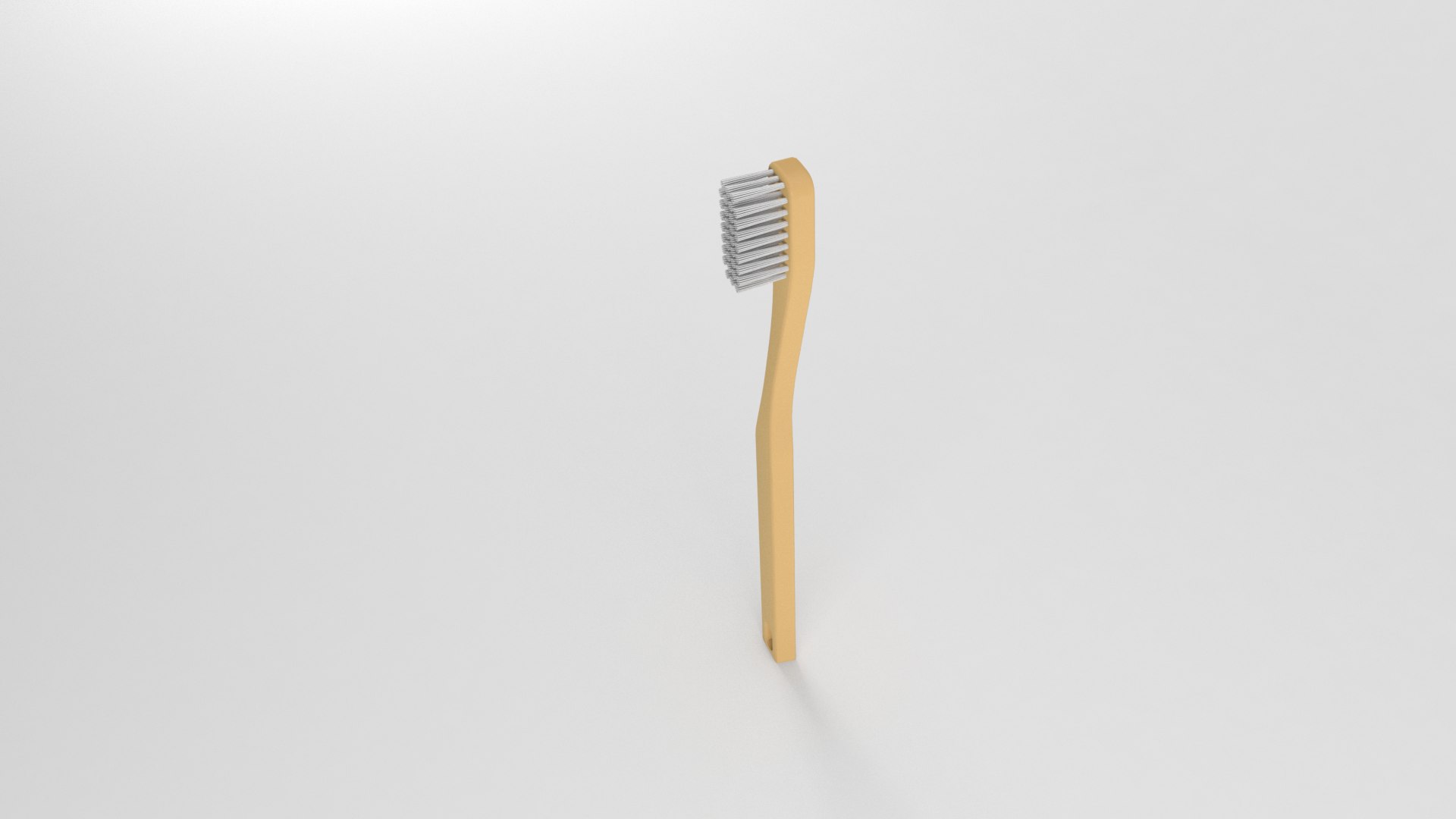 3d Model Basic Toothbrush
