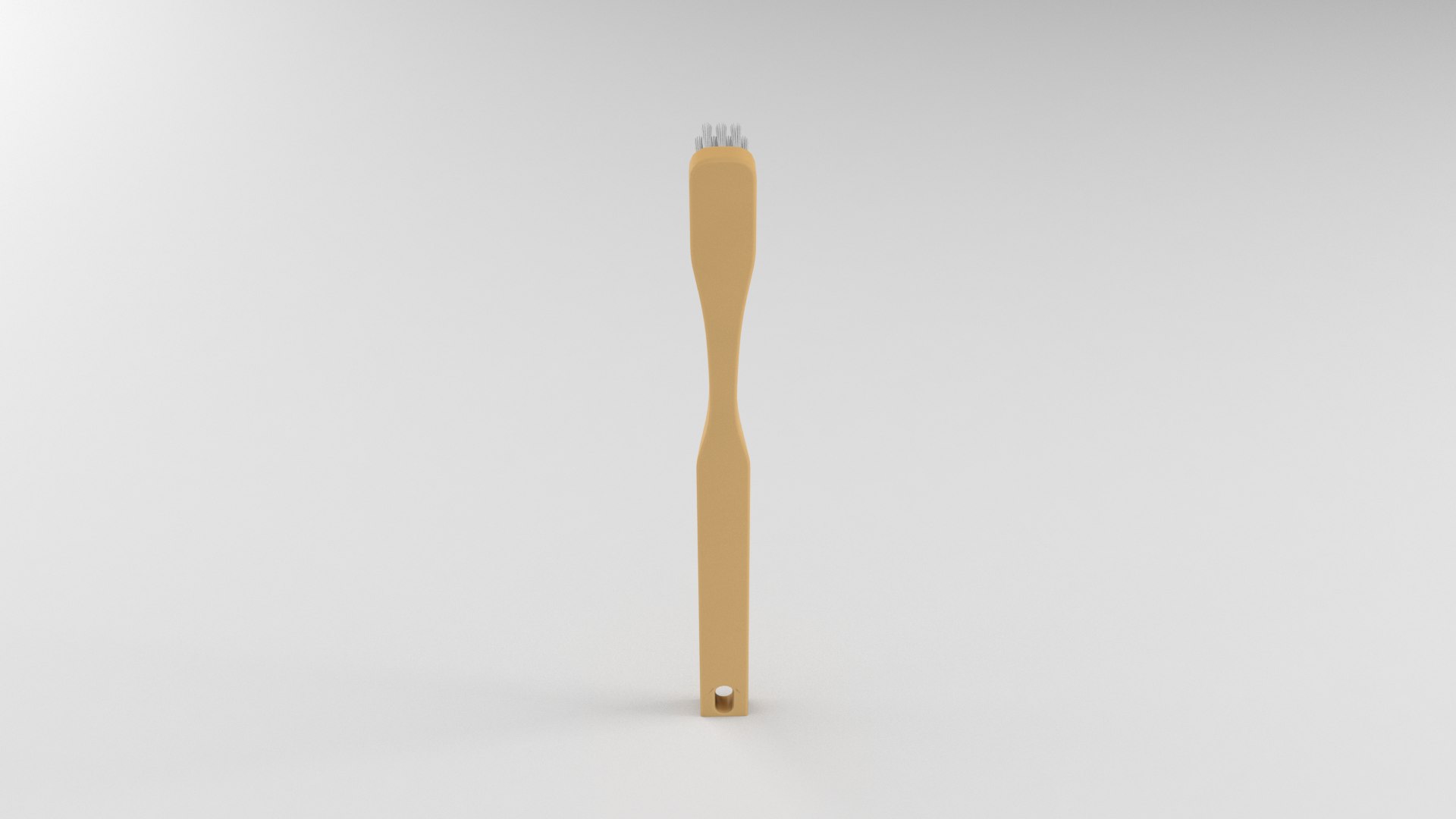 3d Model Basic Toothbrush