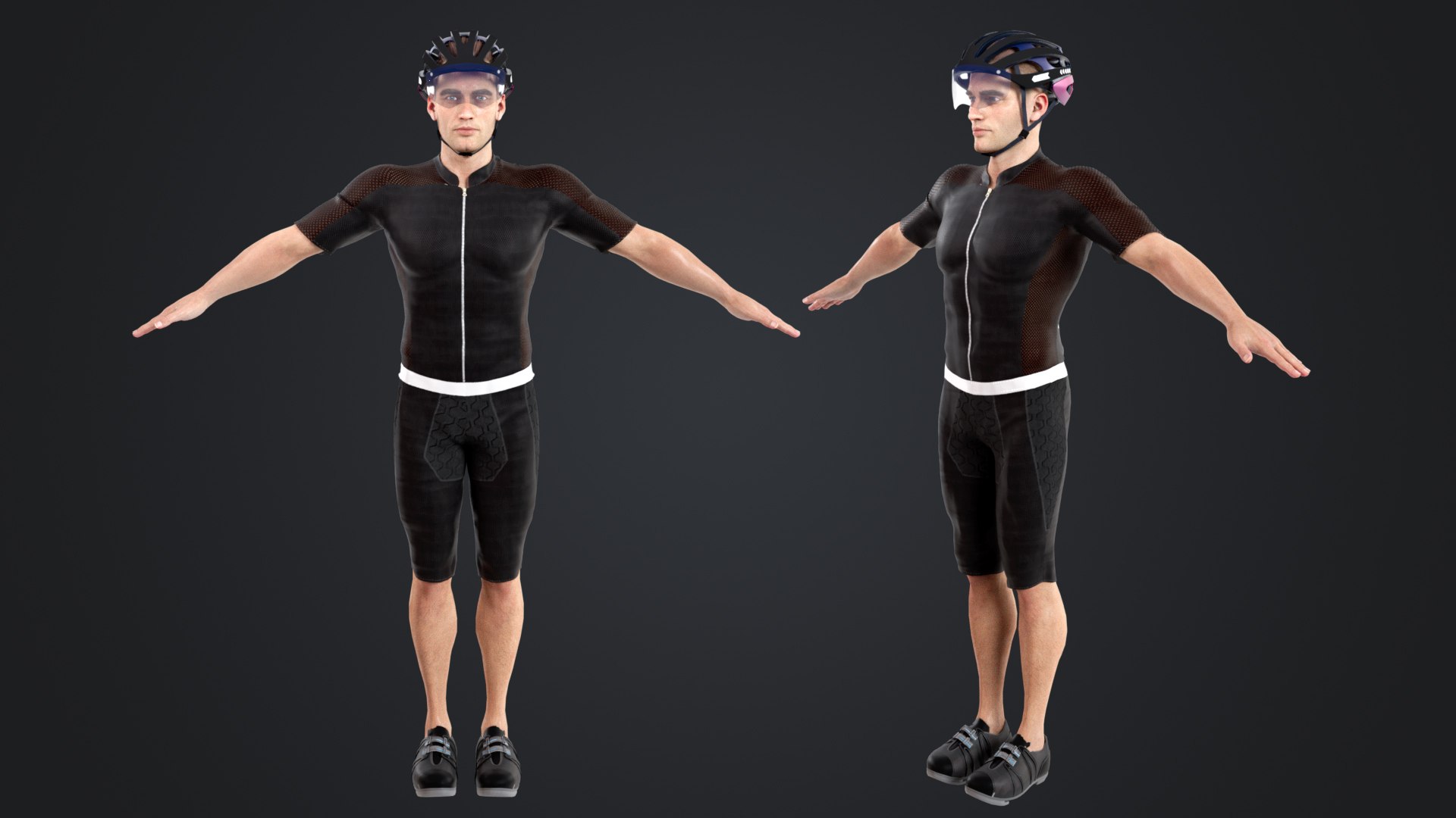 3D Bicycle Rider Model - TurboSquid 2290252