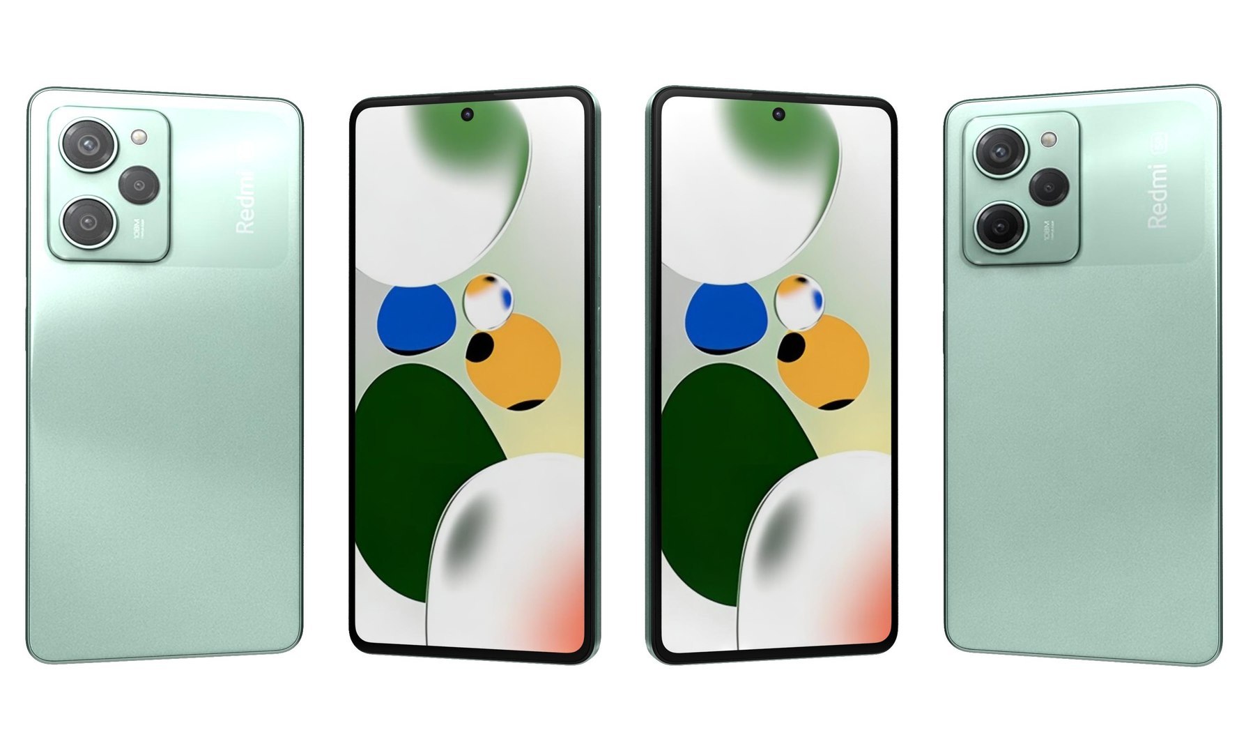 3D Xiaomi Redmi Note 12 Pro Speed Green - TurboSquid 2073147