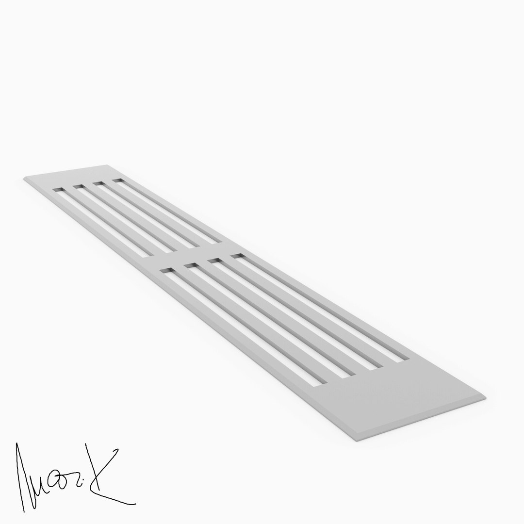 3D Model Grating - TurboSquid 1192531
