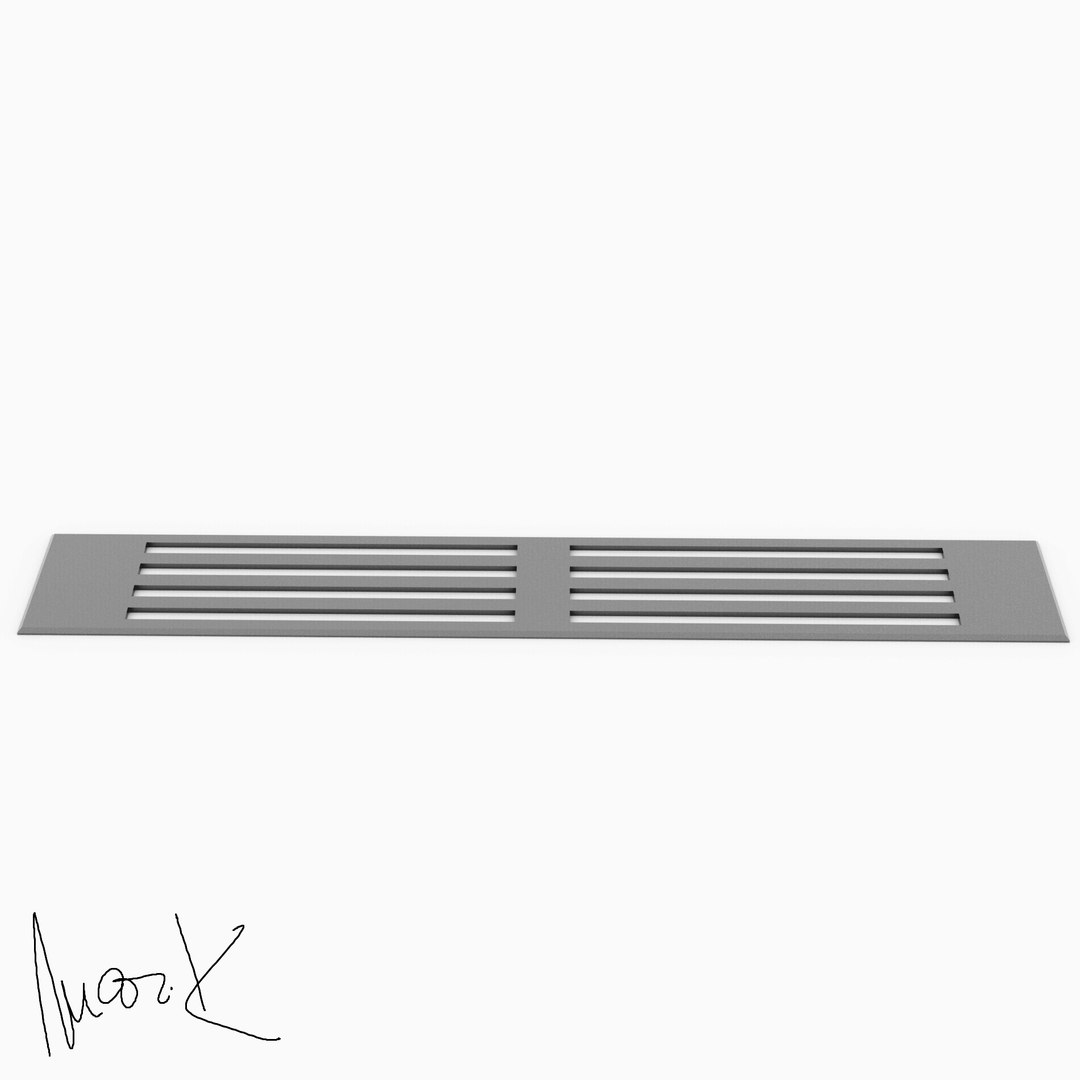 3D Model Grating - TurboSquid 1192531