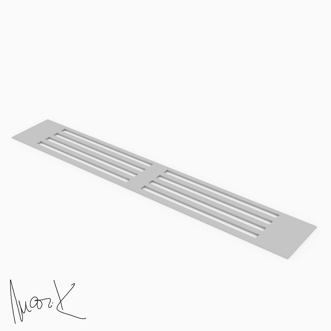 3D Model Grating - TurboSquid 1192531