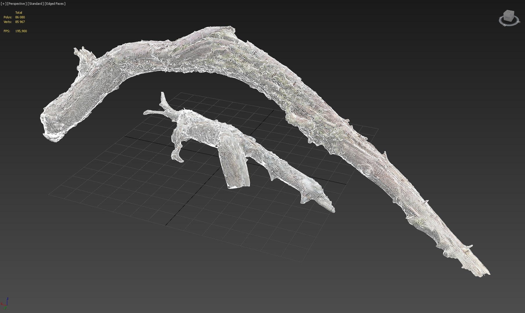 3D Dead Twisted Tree Scan - TurboSquid 1422028