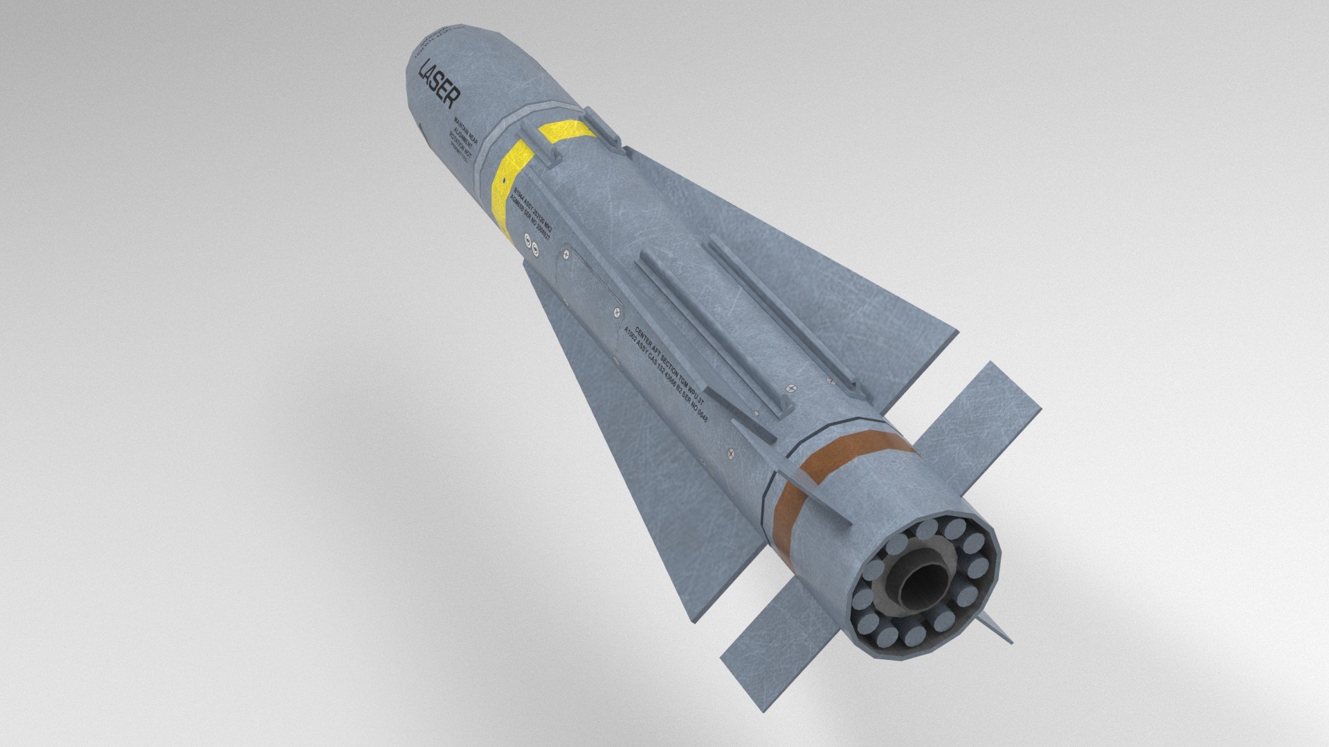 AGM-65E Maverick 3D Model - TurboSquid 1820646