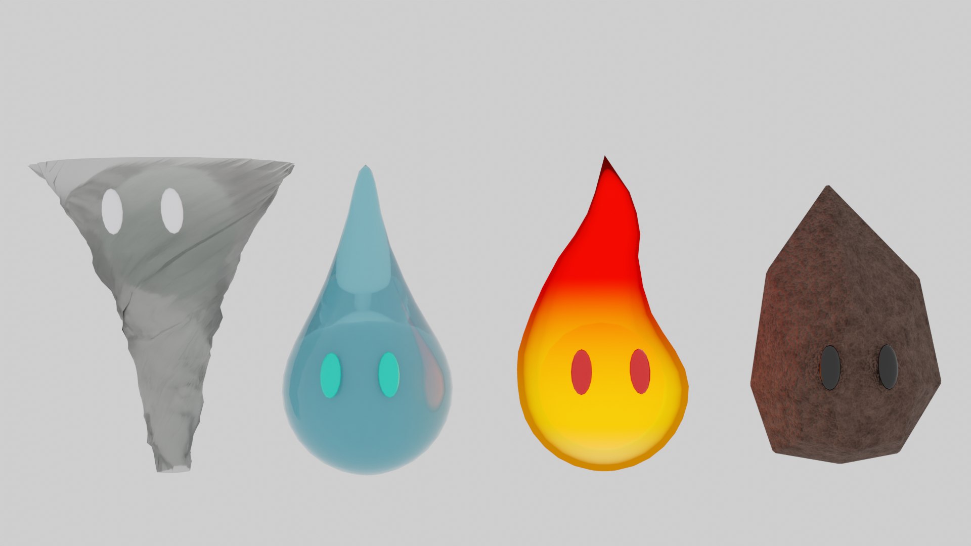 3D Elementals Model - TurboSquid 2273567