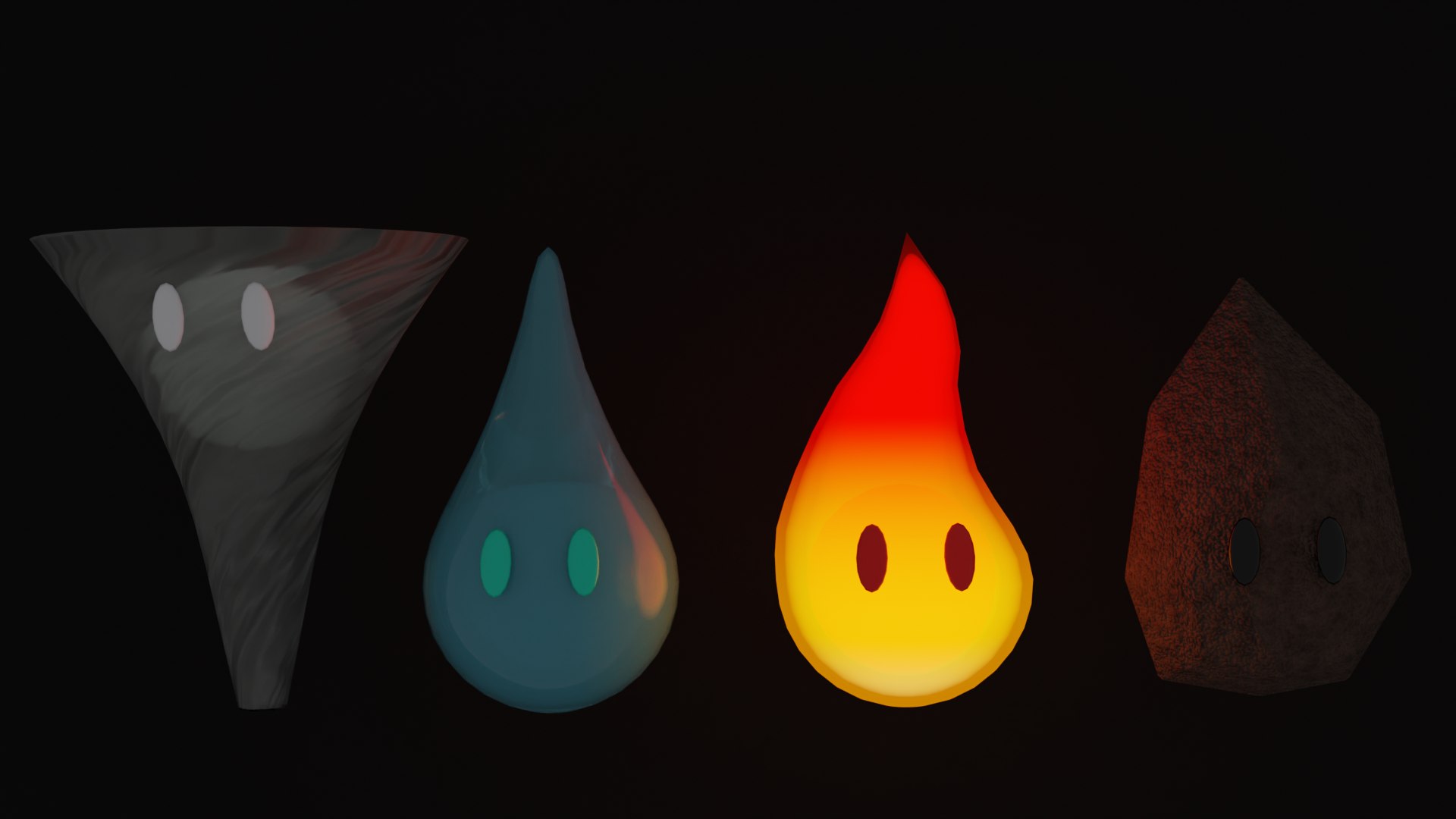 3D Elementals Model - TurboSquid 2273567