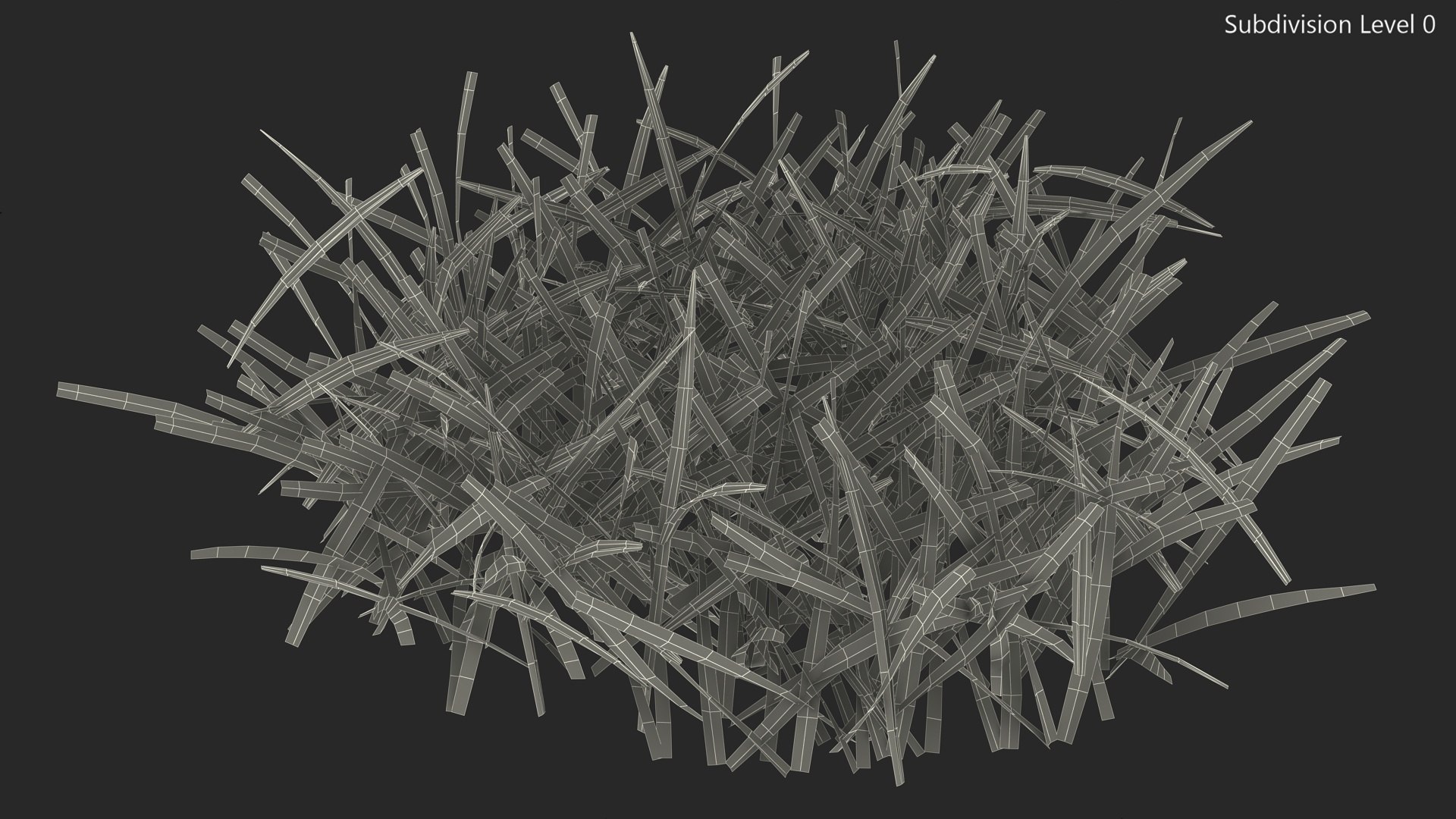 Realistic Lawn Grass Patch 3D Model - TurboSquid 2267771