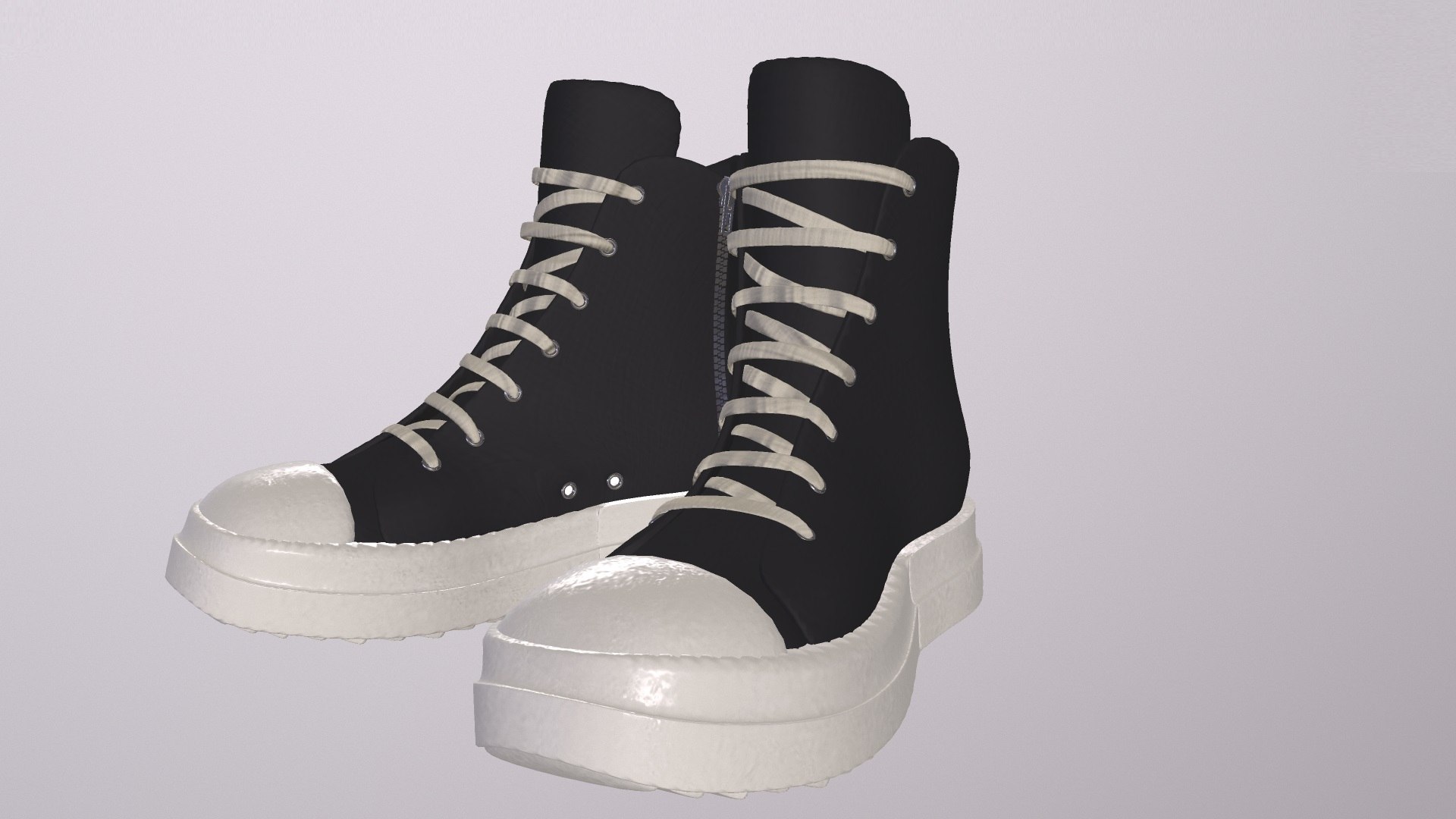 RICK OWENS RAMONES PBR low-poly Modelo 3D - TurboSquid 1864232