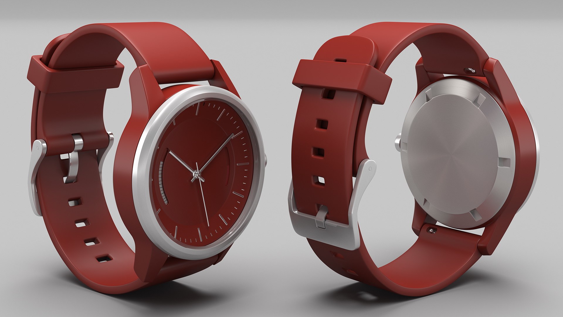 Modern Wrist Watch 3D model - TurboSquid 1985972