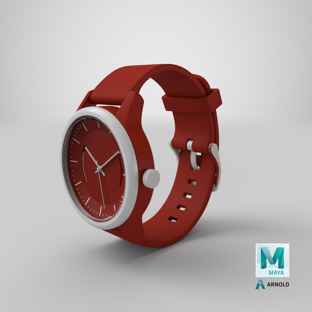 Modern Wrist Watch 3D Model - TurboSquid 1985972