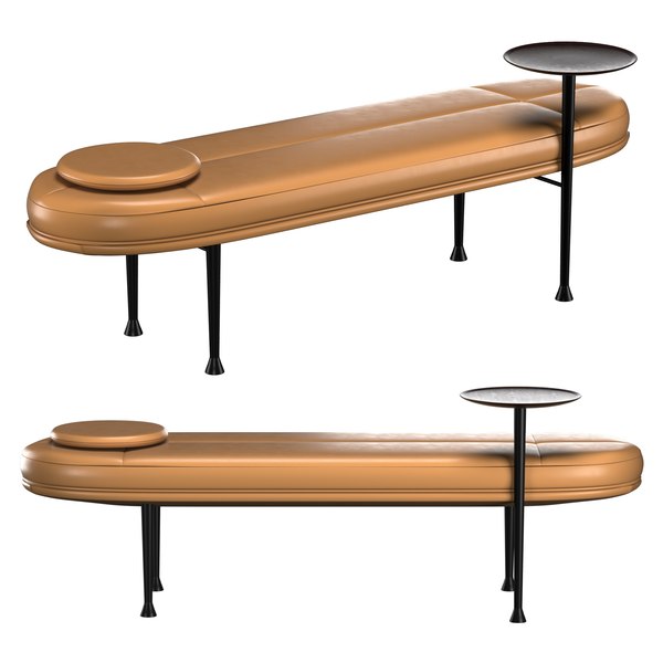 modelo 3d Canoe Daybed - TurboSquid 1897700