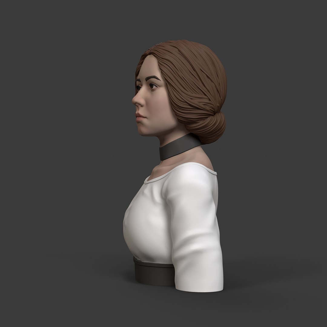 Bust Girl 3D Model - TurboSquid 1497094