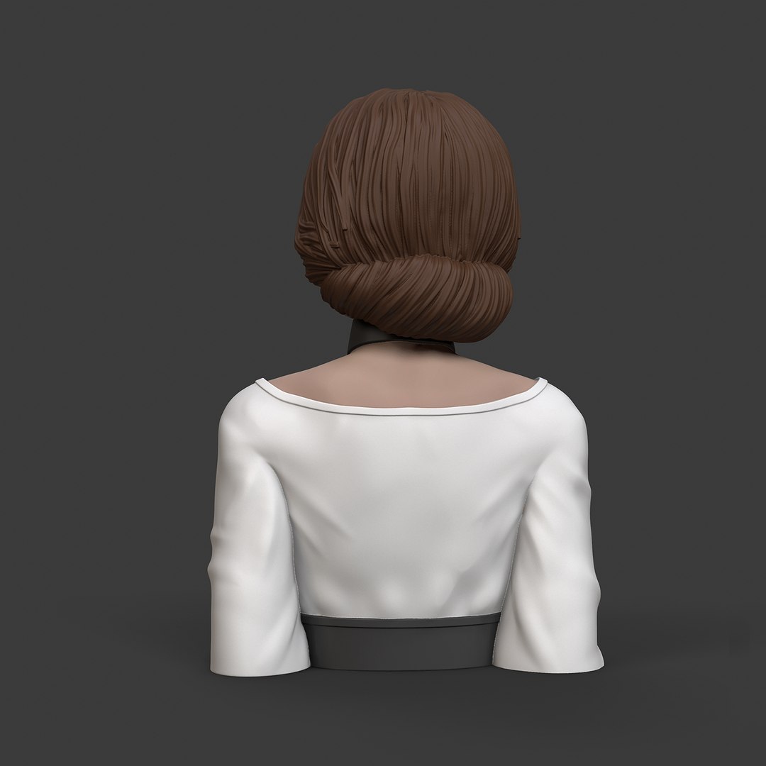 Bust Girl 3D Model - TurboSquid 1497094