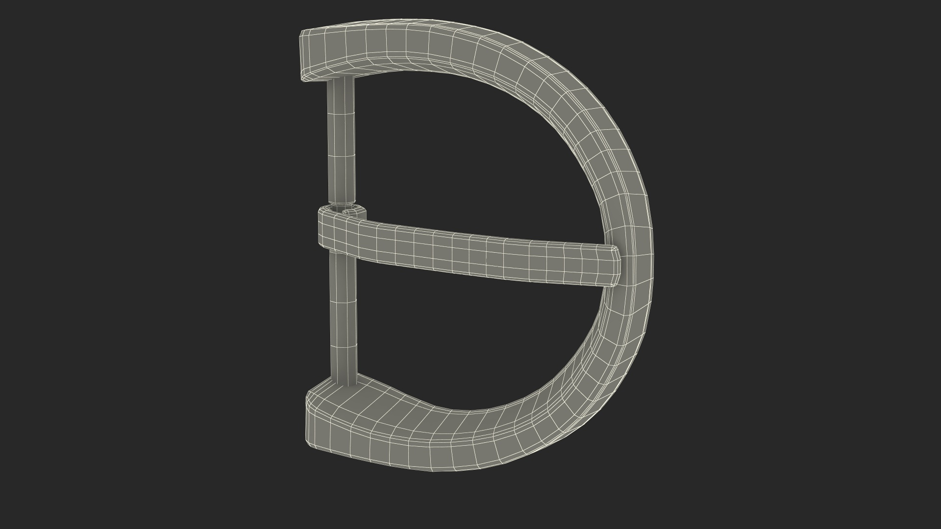 Semicrescent Belt 3D Model - TurboSquid 2059207
