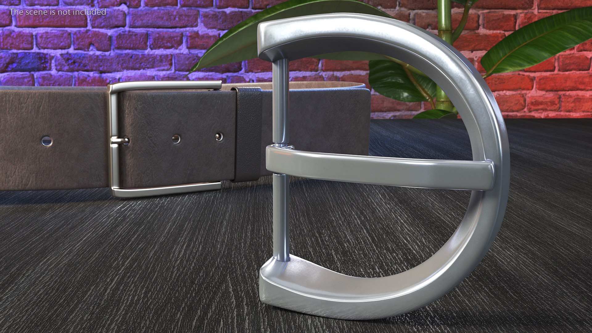 Semicrescent Belt 3D Model - TurboSquid 2059207