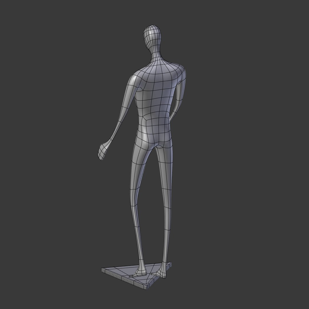 Man Statue 3D Model - TurboSquid 1288796