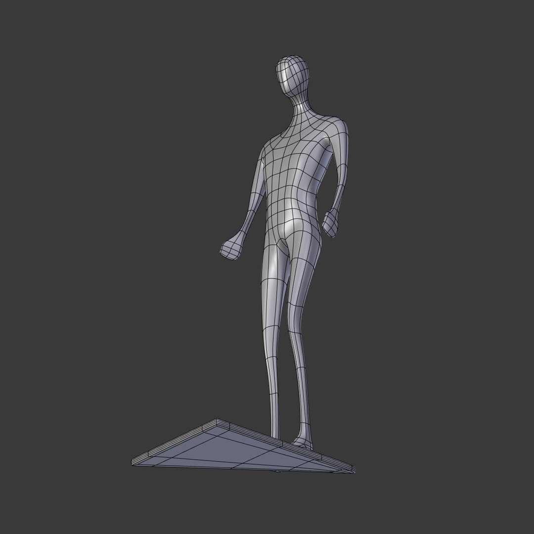 Man Statue 3D Model - TurboSquid 1288796