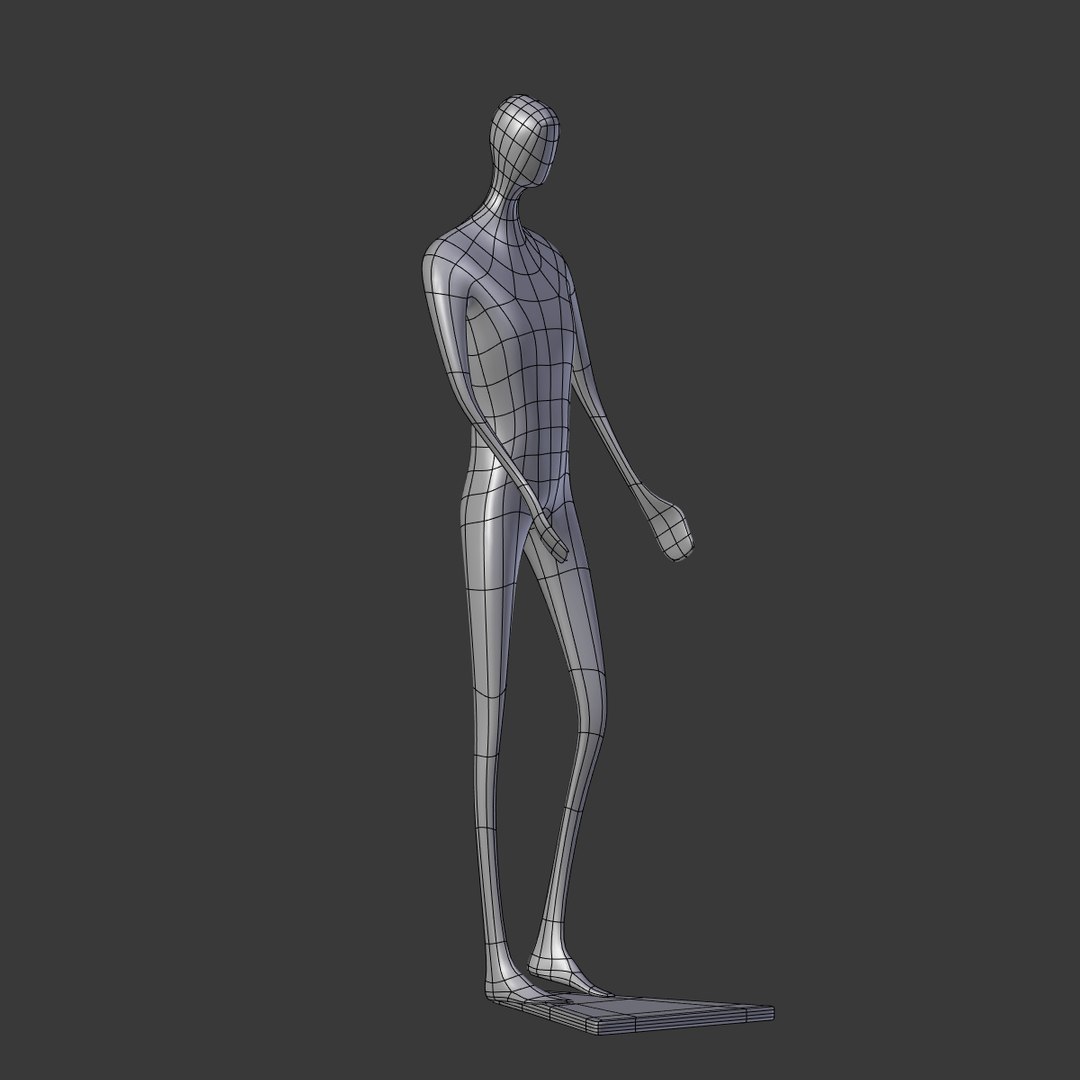 Man Statue 3D Model - TurboSquid 1288796