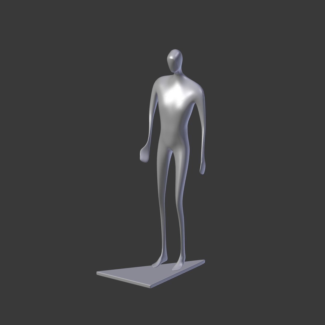 Man Statue 3D Model - TurboSquid 1288796