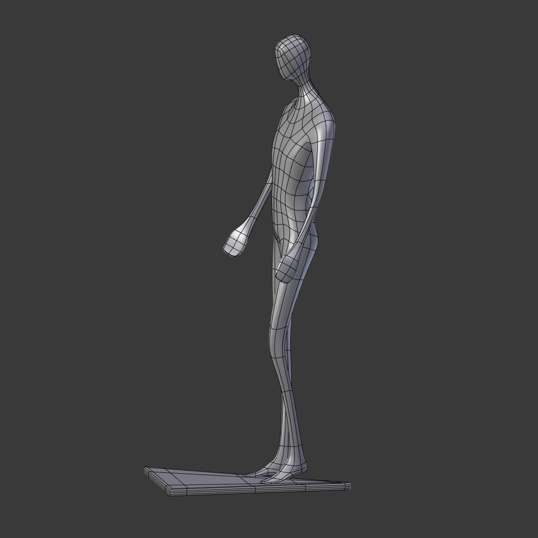 Man Statue 3D Model - TurboSquid 1288796
