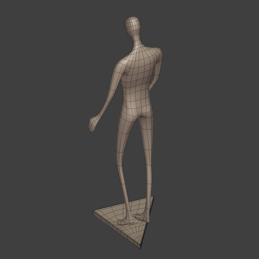 Man Statue 3D Model - TurboSquid 1288796