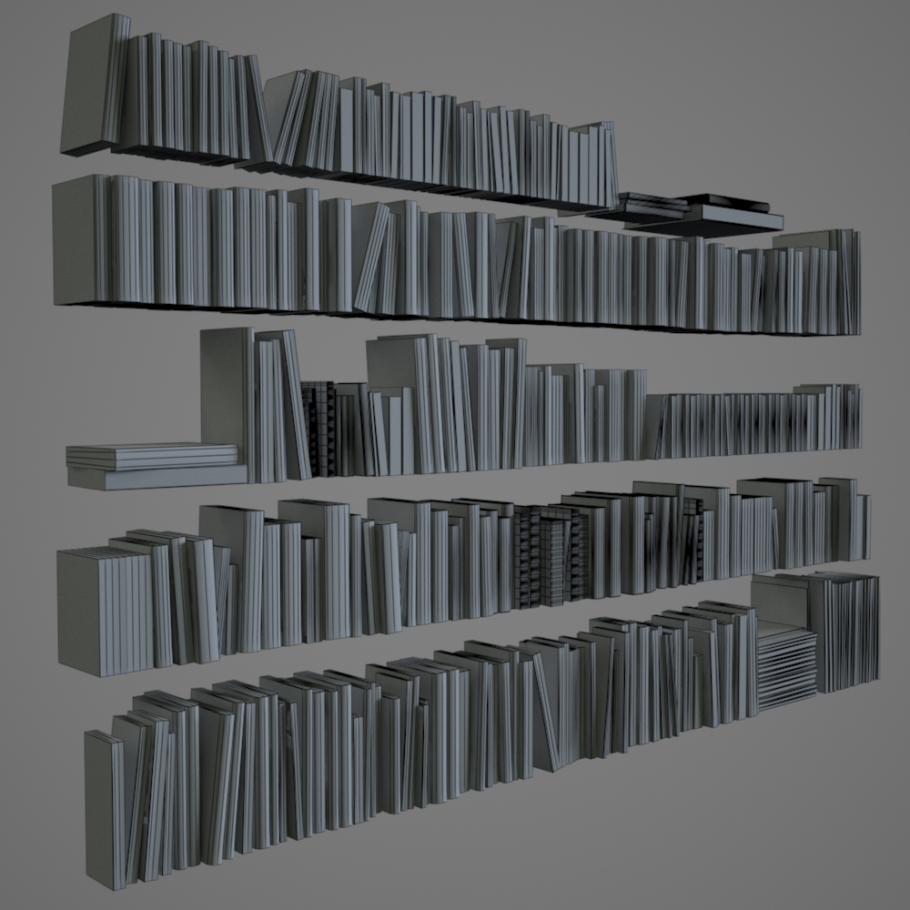 400 books 3d max
