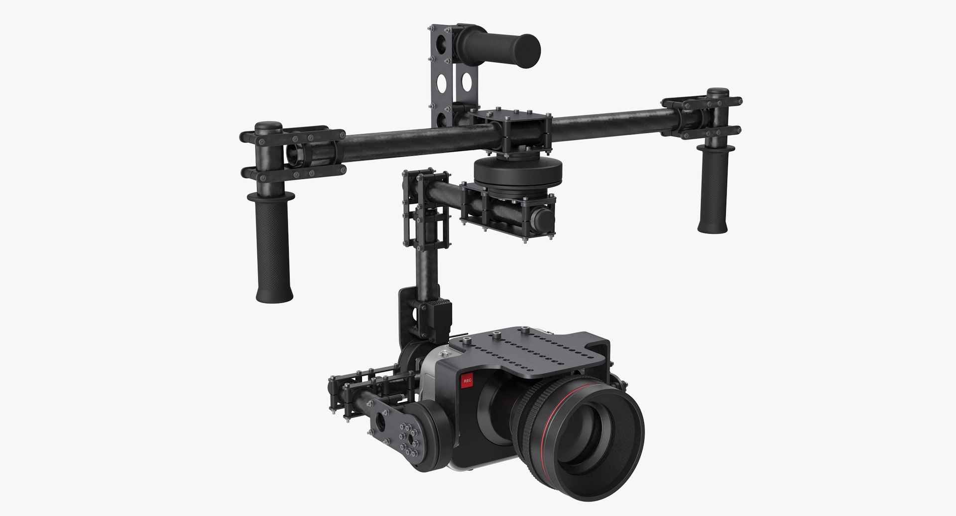 Handheld gimbal camera model - TurboSquid 1399104