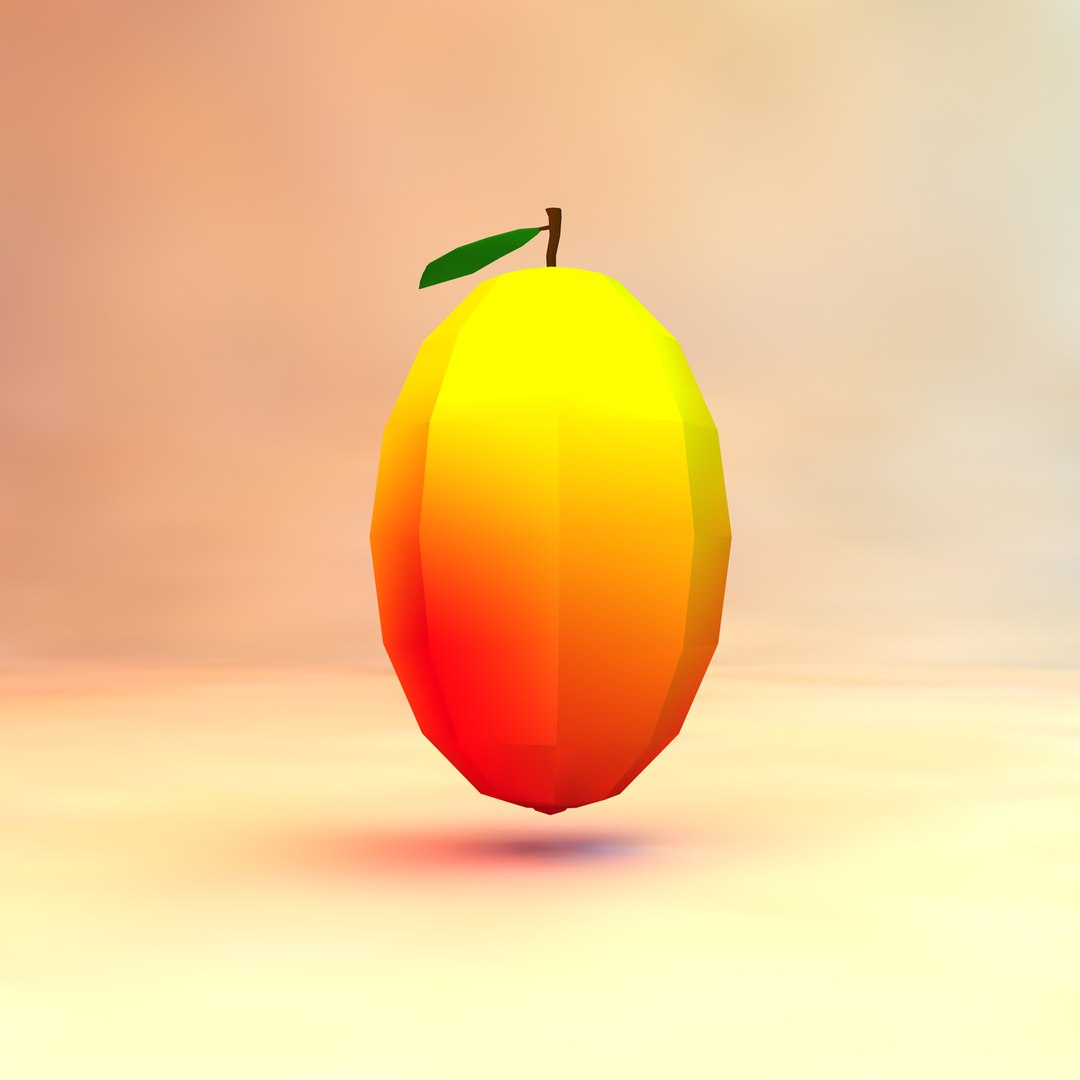 Mango Asset 3d Model