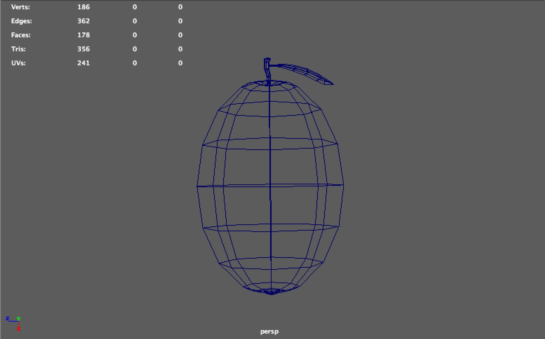 Mango Asset 3d Model