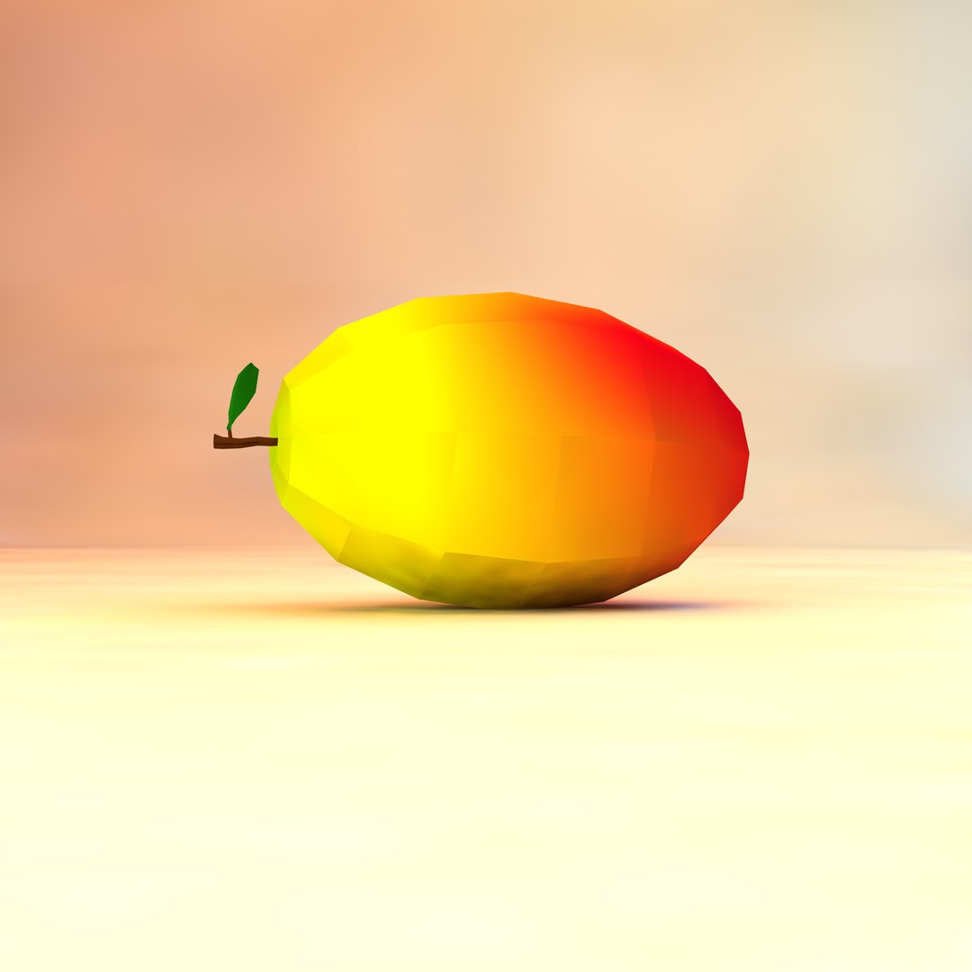 Mango Asset 3d Model