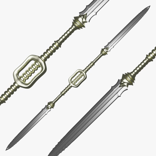 Twin Blade Paladin Sword Modelo 3D - TurboSquid 1956809