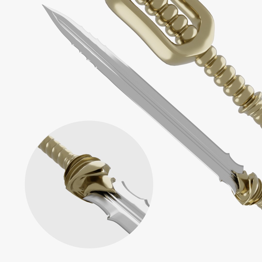 Twin Blade Paladin Sword 3D model - TurboSquid 1956809