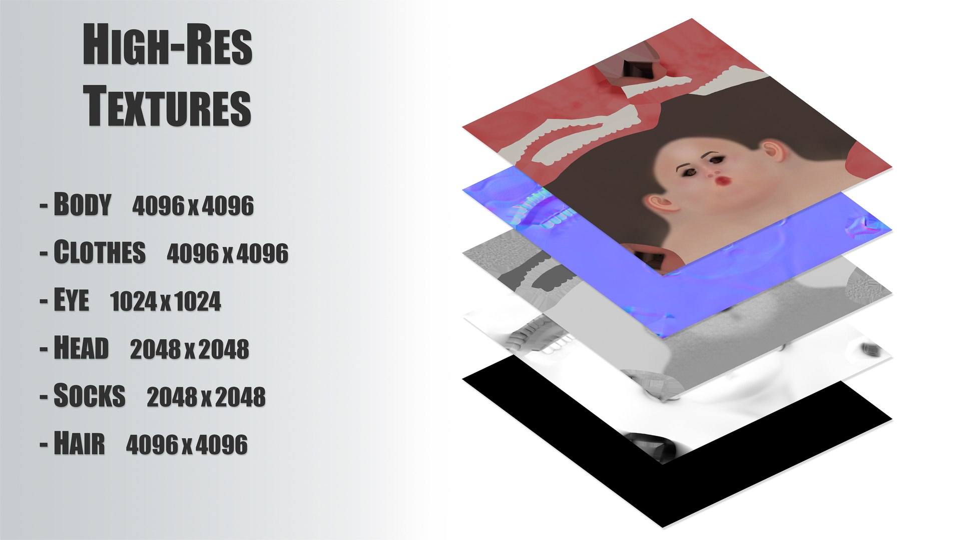 Bunny Girl 3D Model - TurboSquid 1972389