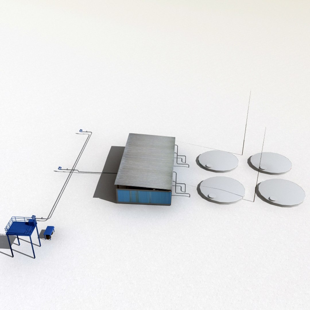 3d Distillation Modelled Model