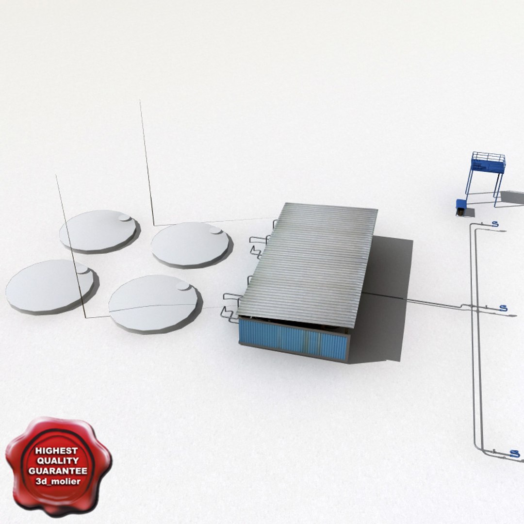 3d Distillation Modelled Model