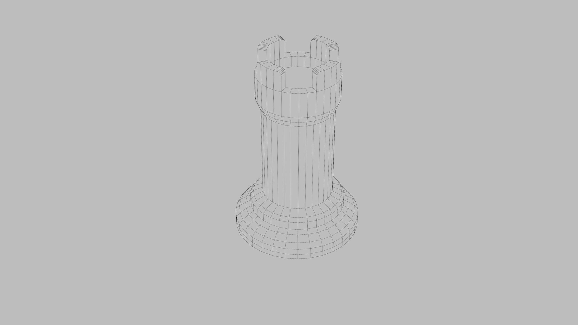3D Low Poly Glass Chess Rook - TurboSquid 2402457