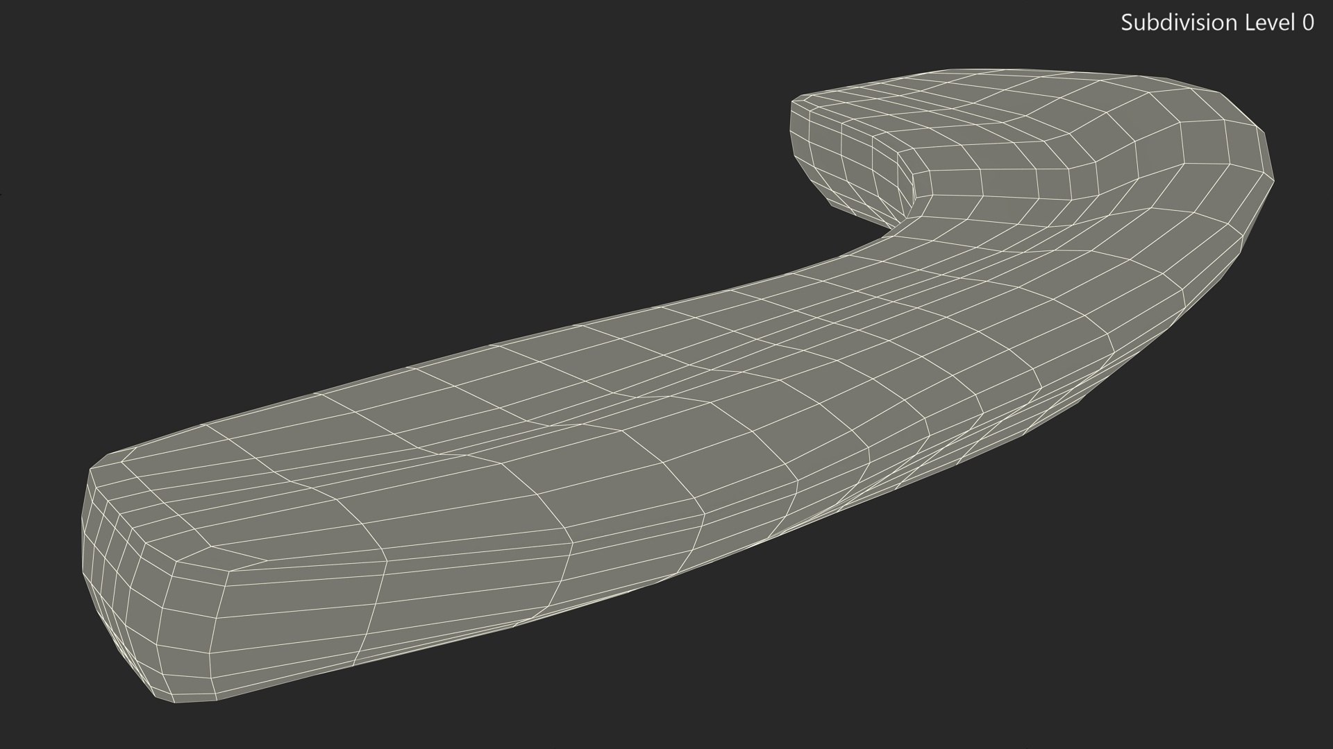 Futuristic Reception Table 3D Model - TurboSquid 2310080