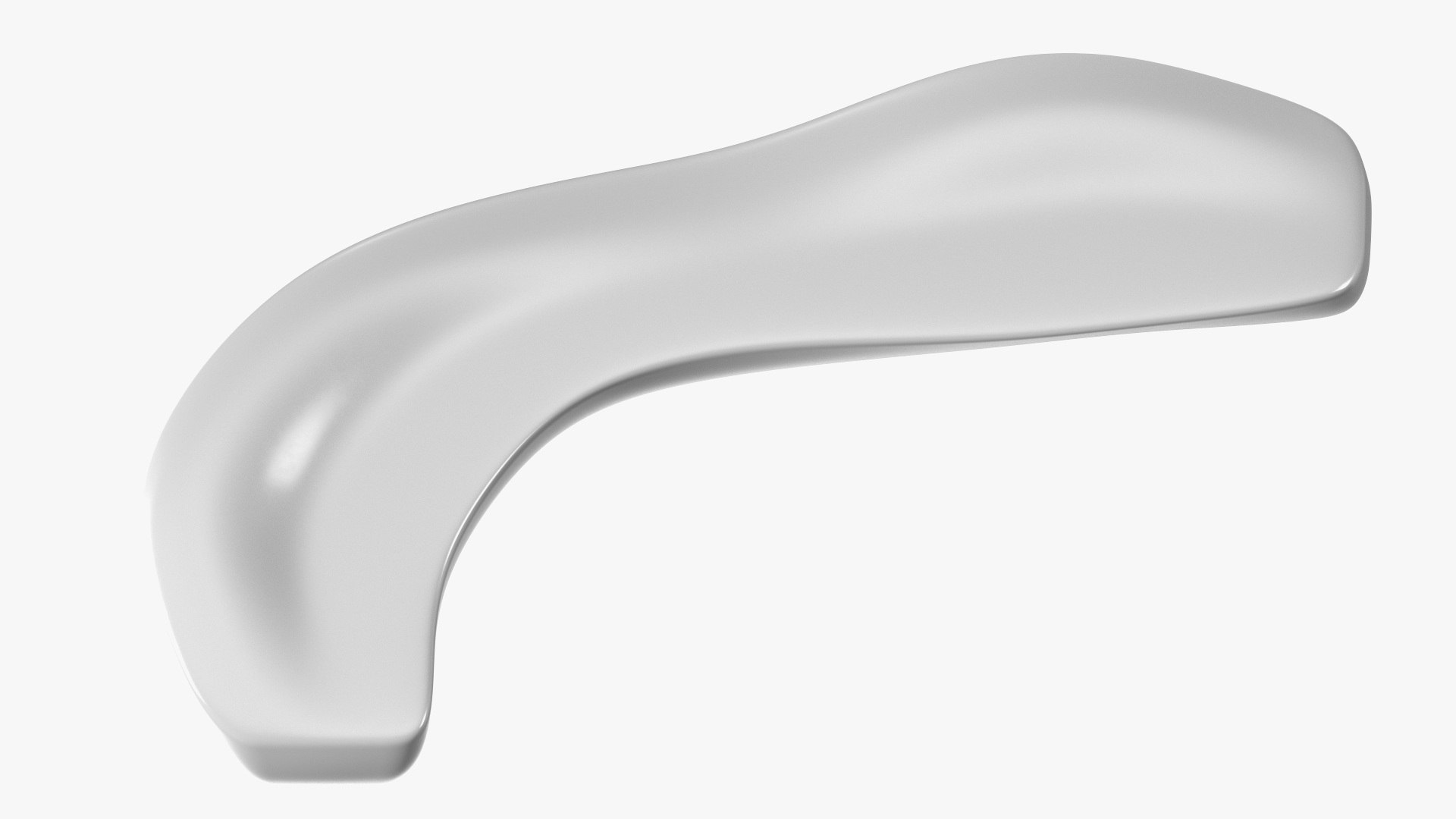 Futuristic Reception Table 3D Model - TurboSquid 2310080