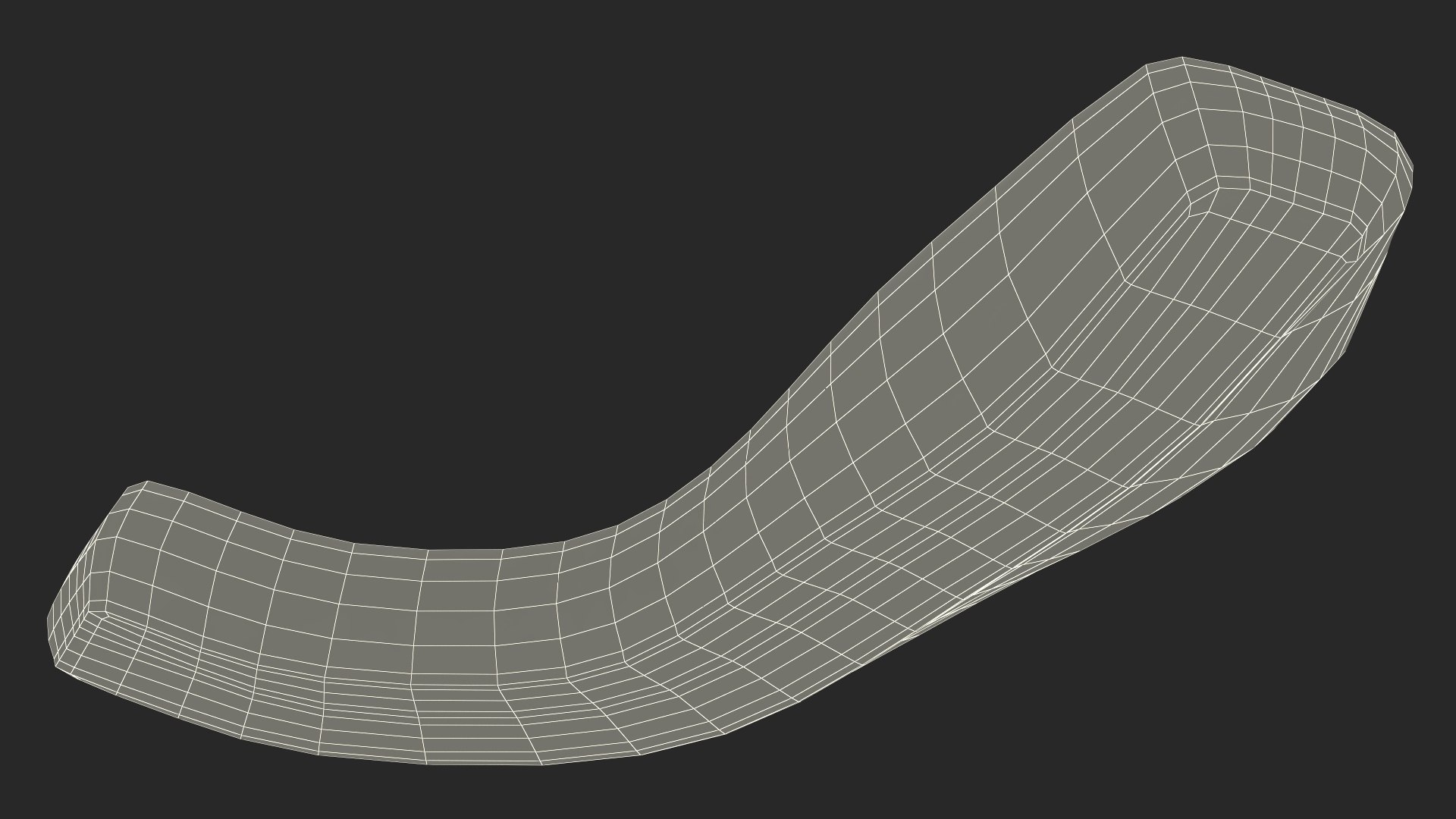 Futuristic Reception Table 3D Model - TurboSquid 2310080