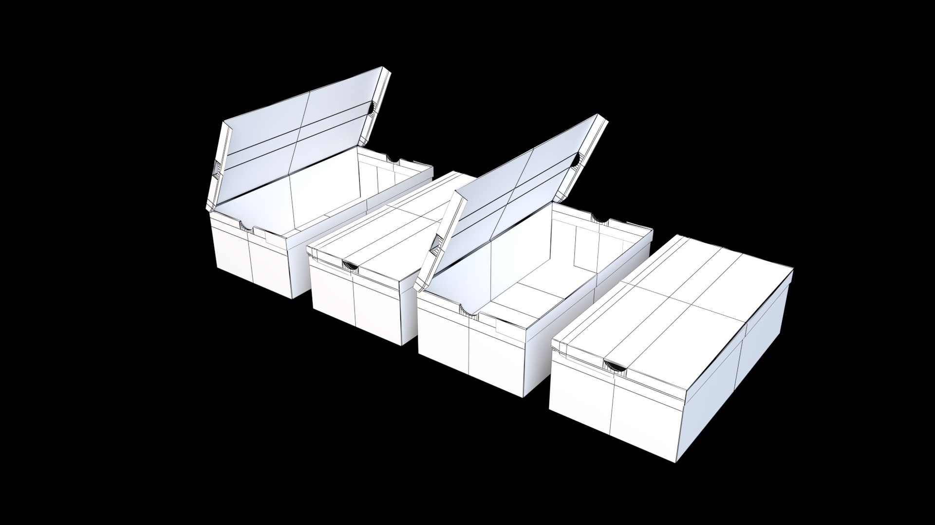 Nikey Shoe Box 3D Model - TurboSquid 1859528